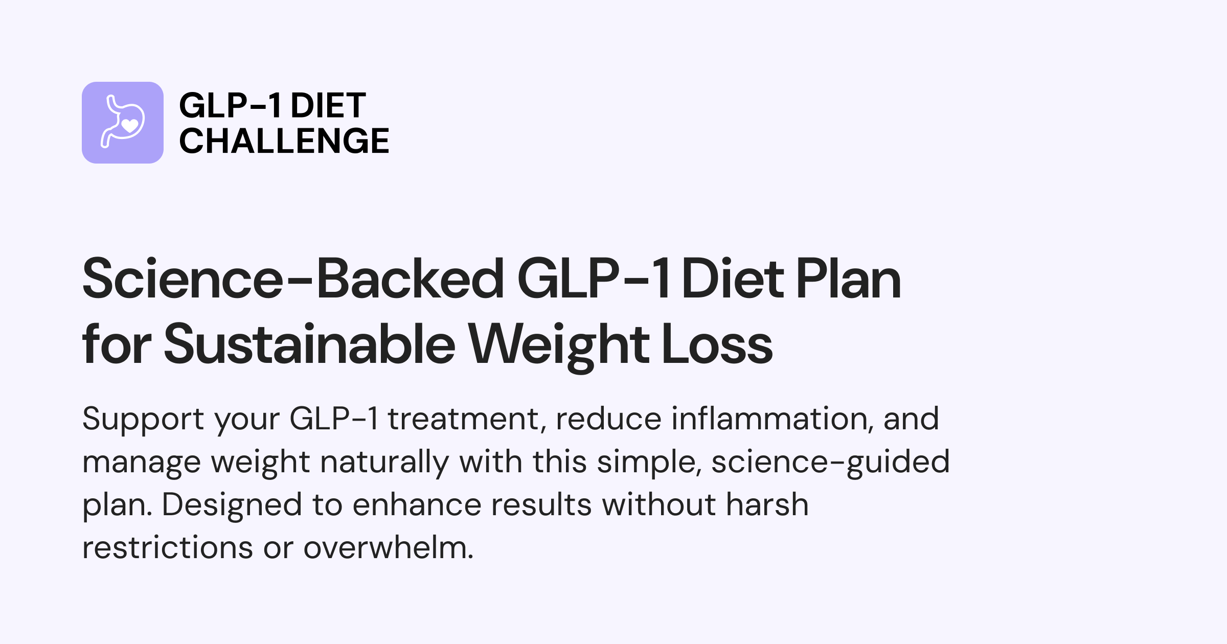 Science-Backed GLP-1 Diet Plan for Sustainable Weight Loss
